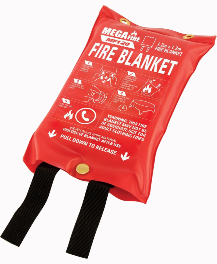 1.2m x 1.2m Fire Blanket - MegaFire
